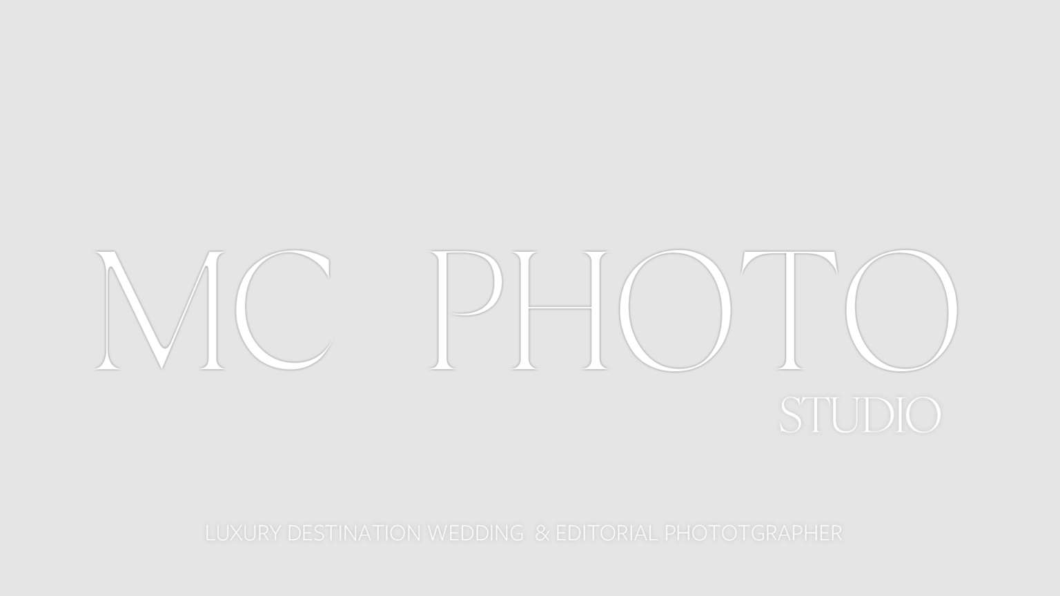 Luxury Wedding & Editorial Photography At MC Photo Studio